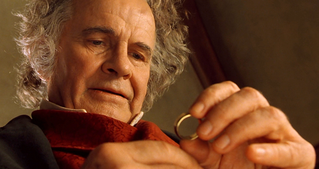 Bilbo Baggins Lets Go of The Ring. With a Little Help From a Friend ...