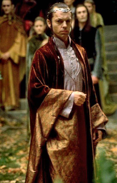 The Feast at Rivendell. Frodo is Seated at Elrond’s Table Amongst the ...